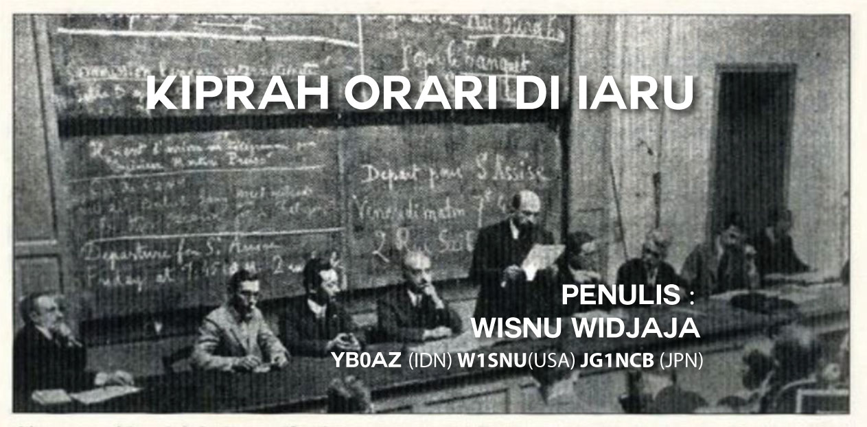 KIPRAH ORARI DI IARU - ORARI