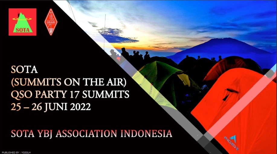 SOTA S2S QSO PARTY 17 SUMMITS - ORARI