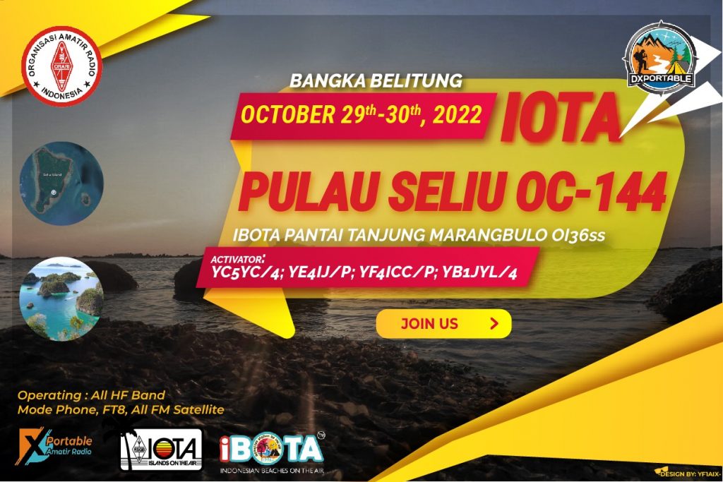 IOTA Pulau Seliu OC-144 - ORARI