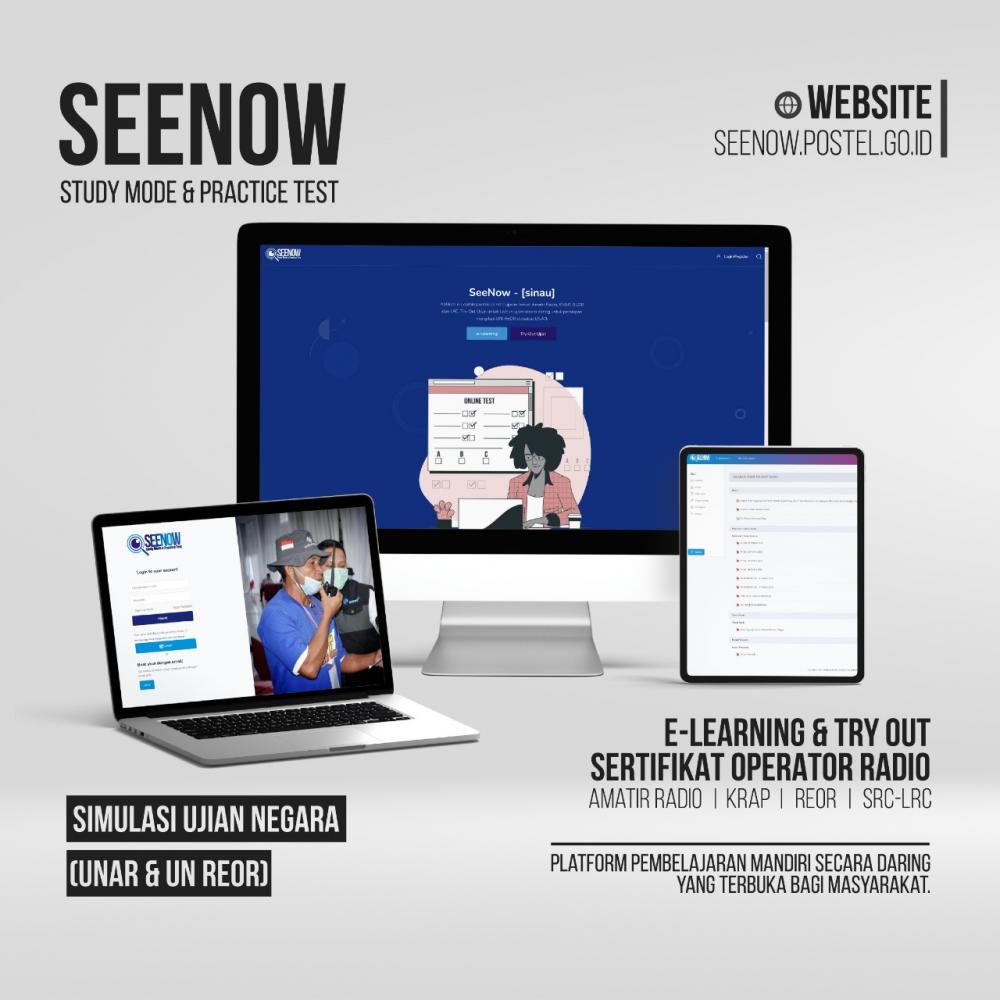 Tutorial SeeNow[sinau] wajib bagi semua calon Amatir Radio dan Amatir Radio naik tingkat - ORARI