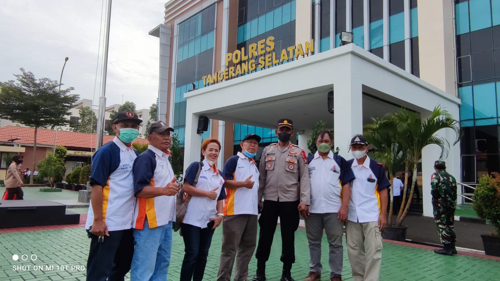 ORLOK Kota Tangerang Selatan dan Kabupaten Tangerang menghadiri Apel ...
