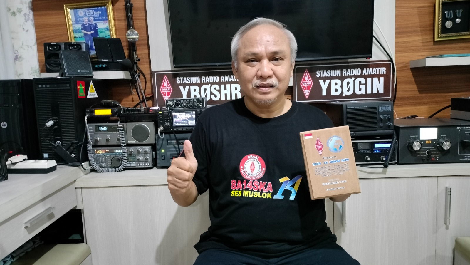 WRTC 2023 Award/8B0RARI Menjadi Ajang Latih Diri - ORARI