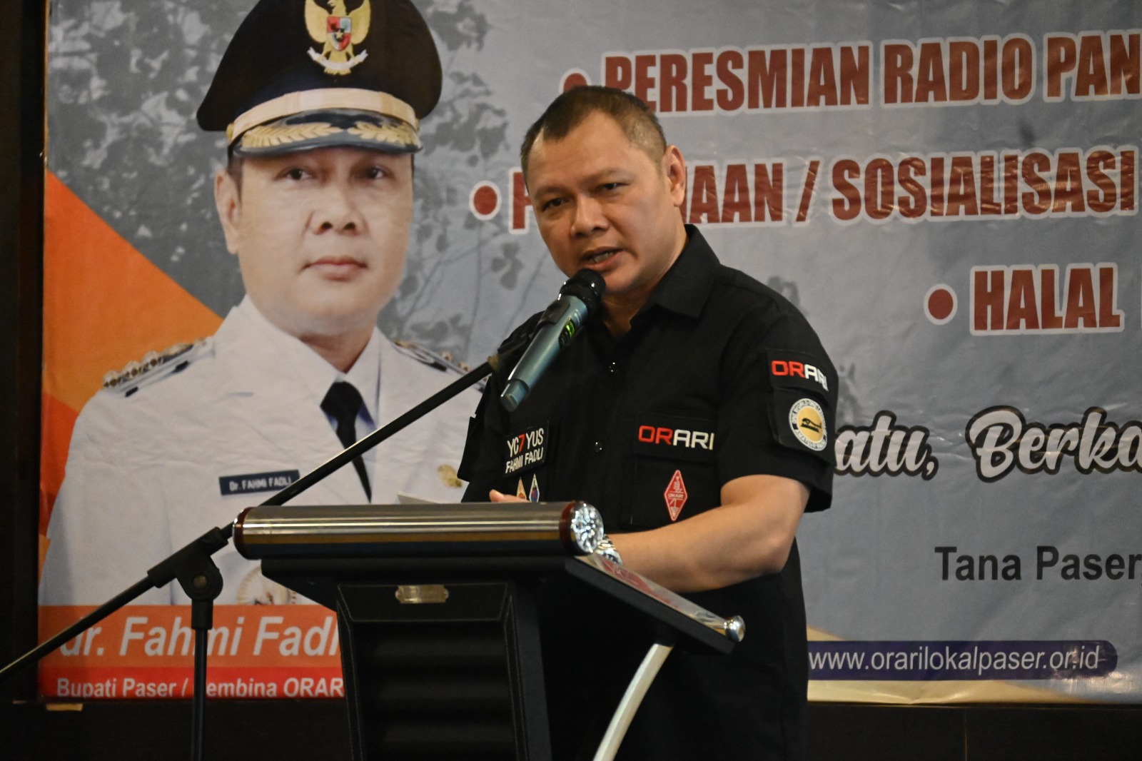 Disdamkar mengikuti Sosialisasi Komunikasi Amatir Radio - ORARI