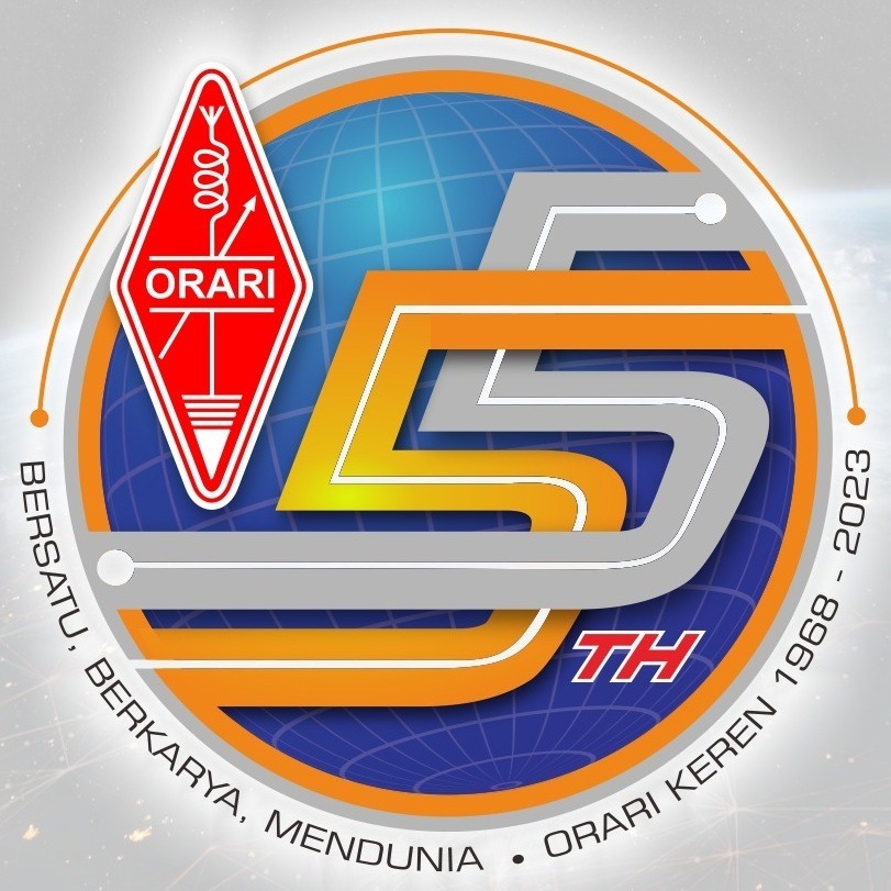 LOGO HUT ORARI KE 55 TAHUN 2023 - ORARI