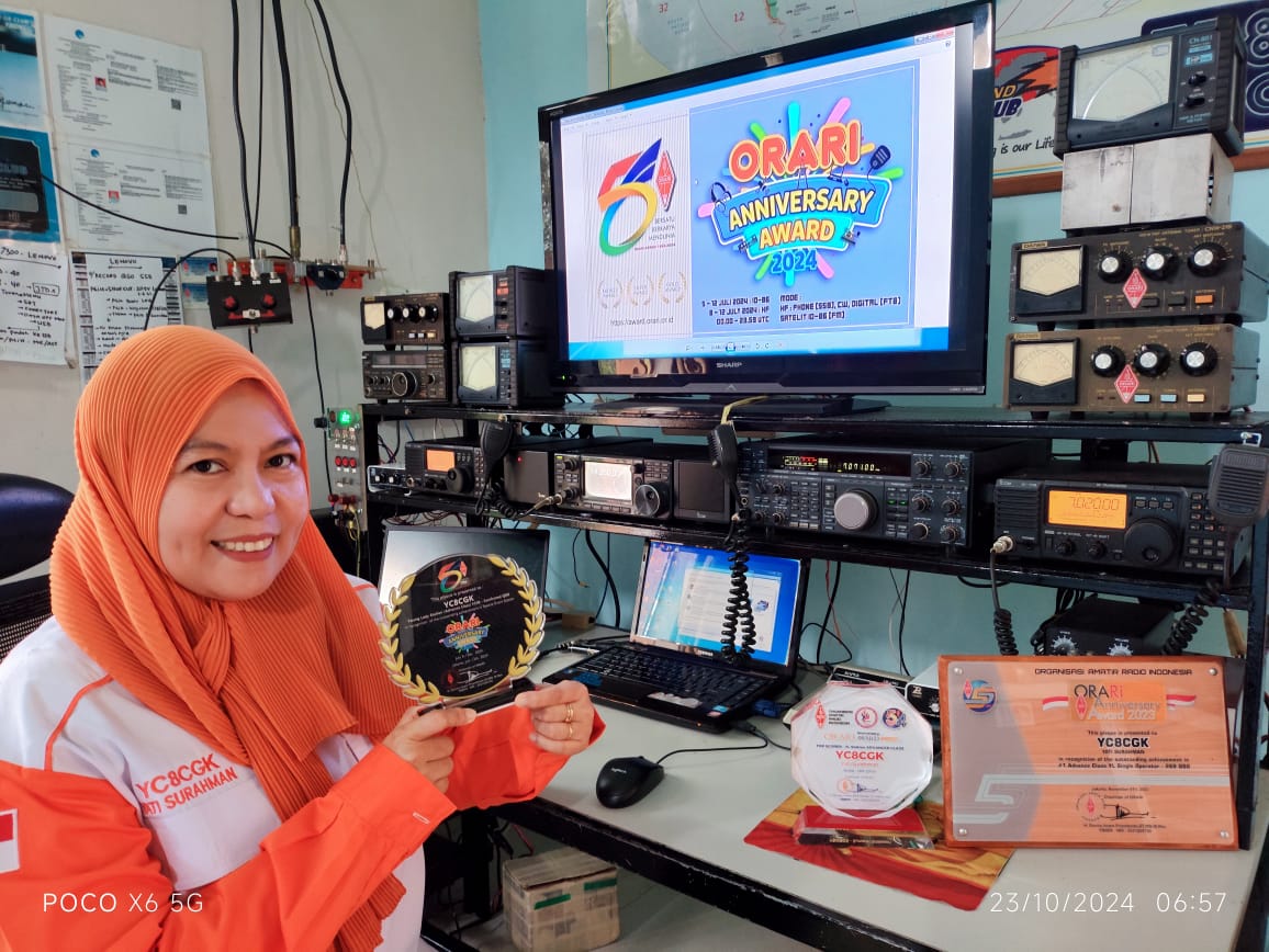 Testimoni Yati Surahman-YC8CGK Peraih Plakat ORARI Anniversary Award ...